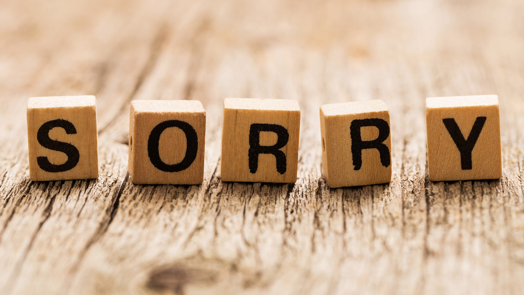 Sorry 與 Apologize 道歉時應用哪句？