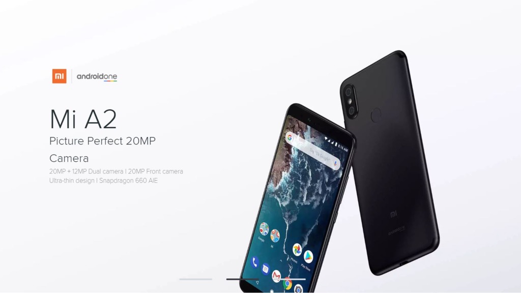 小米推國際版A2／A2 Lite手機 售價1600元起