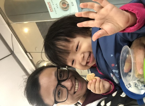 親子餅印大賽 - 414號參加者Venus Leung 小朋友