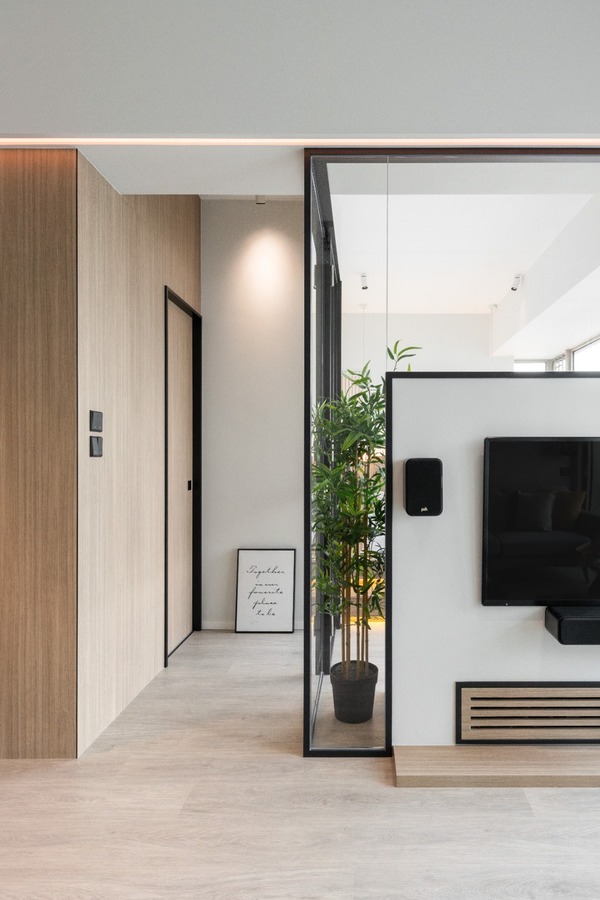 【室內設計】新婚夫婦擲80萬裝修510呎愛巢 「溫室」睡房採光足增空間感