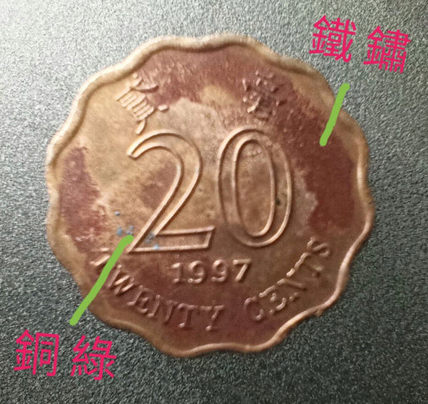 【除鏽去漬】硬幣眼鏡鼻托氧化出現有毒銅綠 K Kwong教用一招除鏽去毒