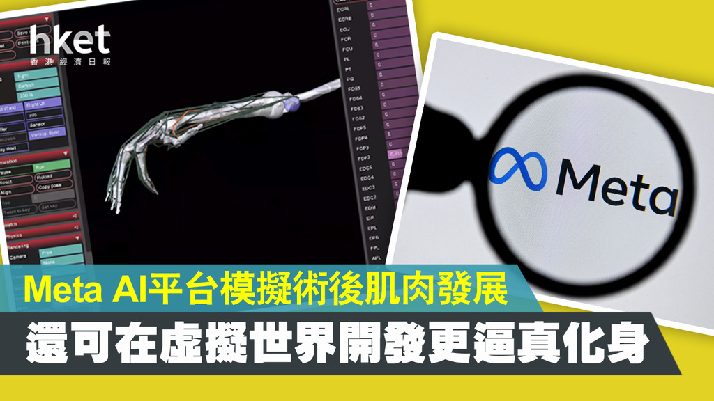 【Meta】Meta推人工智能平台「MyoSuite」 助研義肢加速醫療發展