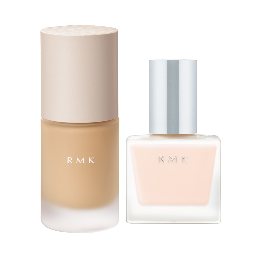 【TOPick 好物試用】全新RMK原美零瑕絲絹粉底液及皇牌水漾隔離霜(價值$760)(20份)