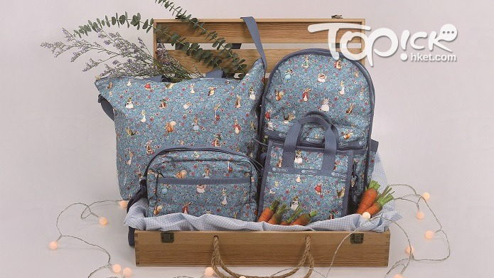 LeSportsac x Peter Rabbit壓軸聯乘系列登場 全新冶癒色系配精緻繪圖款系列