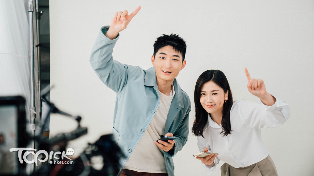 楊偲泳與張馳豪合作拍廣告 Renci工作增加更細心選擇理財計劃