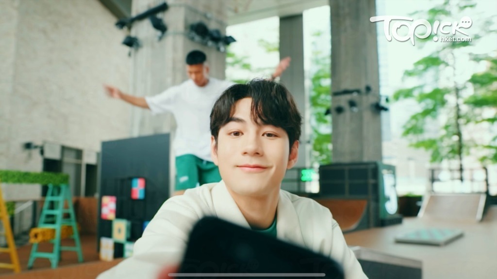 魏浚笙廣告化身踩板達人 Jeffrey上速成班即學即拍展天份