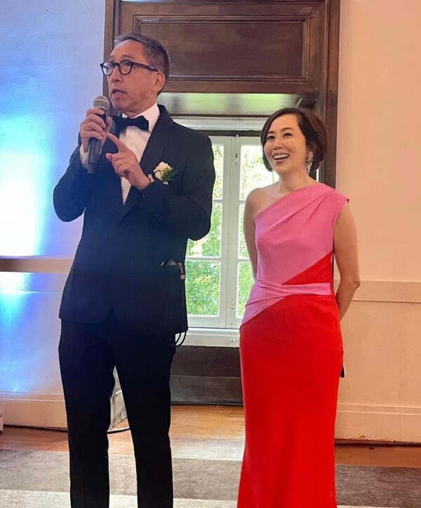 【娛圈喜事】大仔與圈外女友Alina古堡舉行西式婚禮 張堅庭大讚媳婦完美典範