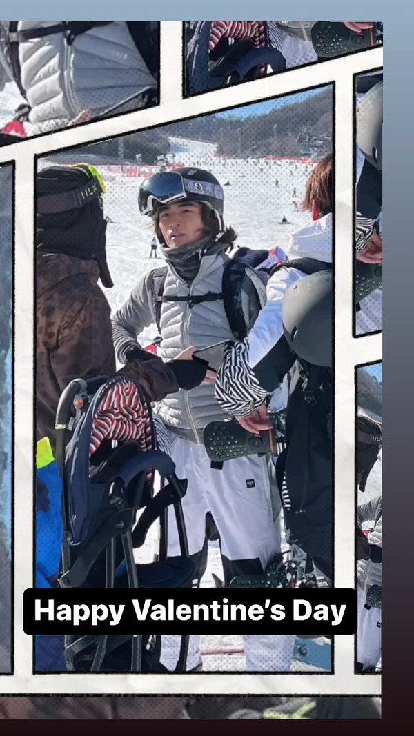 【星二代】謝霆鋒父子澳洲滑雪被讚親民 16歲謝振軒跟神秘女子同行