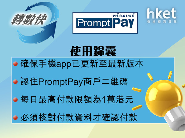 【轉數快】一文看清支援泰國PromptPay互通的香港銀行和電子支付錢包 有哪些支付工具優惠？