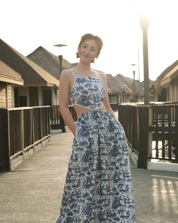 明星穿搭｜「婚禮KOL」高海寧大愛入膊裝 性感鎖骨夠Hot踢走寒意