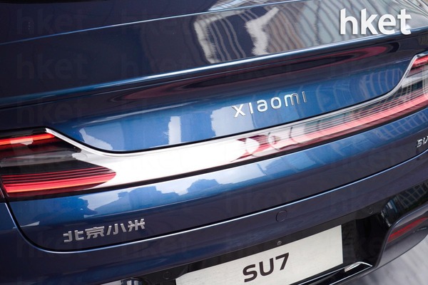 1810｜小米SU7 現身中環 外型內籠全面曝光（多圖）