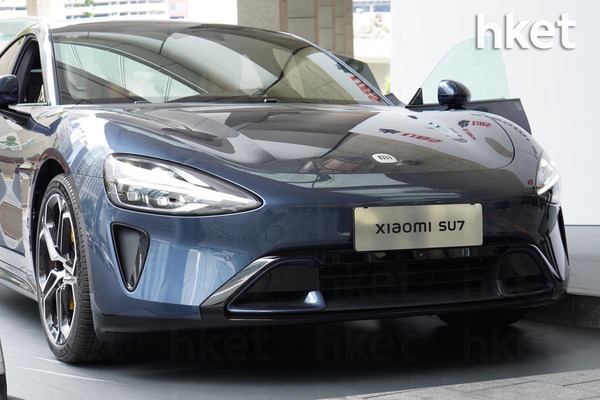 1810｜小米SU7 現身中環 外型內籠全面曝光（多圖）