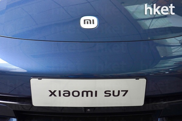 1810｜小米SU7 現身中環 外型內籠全面曝光（多圖）