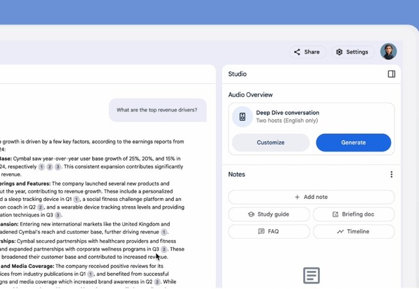 協作工具｜Google Cloud NotebookLM Plus及Google Agentspace登場 藉GenAI提升企業生產力