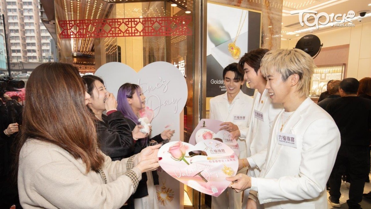 情人節｜PIX3L銅鑼灣大派玫瑰花 Marco：買黃金為伴侶保值