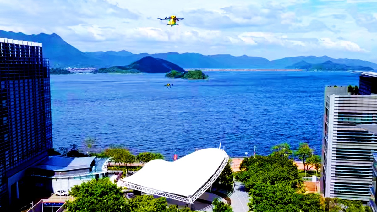 美團3690｜Keeta Drone調整無人機配送航線 獲允多機同步派送、大型訂單候時減半