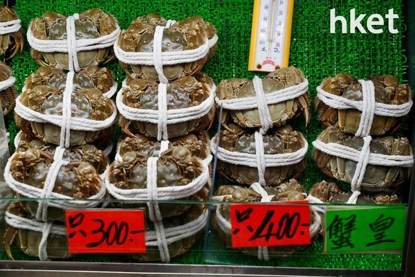 大閘蟹︱江蘇直送香港免「轉機」售價減一成 有網店指今年豐收「更大更靚」