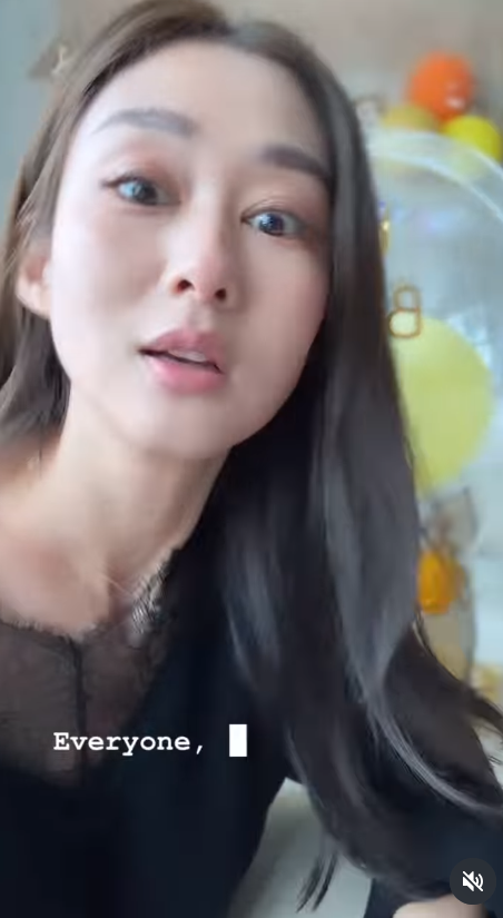 凍齡女神｜前TVB花旦41歲生日騷近鏡自拍 「凍齡」零皺紋狀態似少女獲激讚