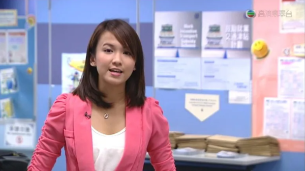 大埔宏福苑五級火｜TVB主播陳嘉欣強忍情緒報火災夠專業 港大BBA畢業獲封「真實版Man姐」