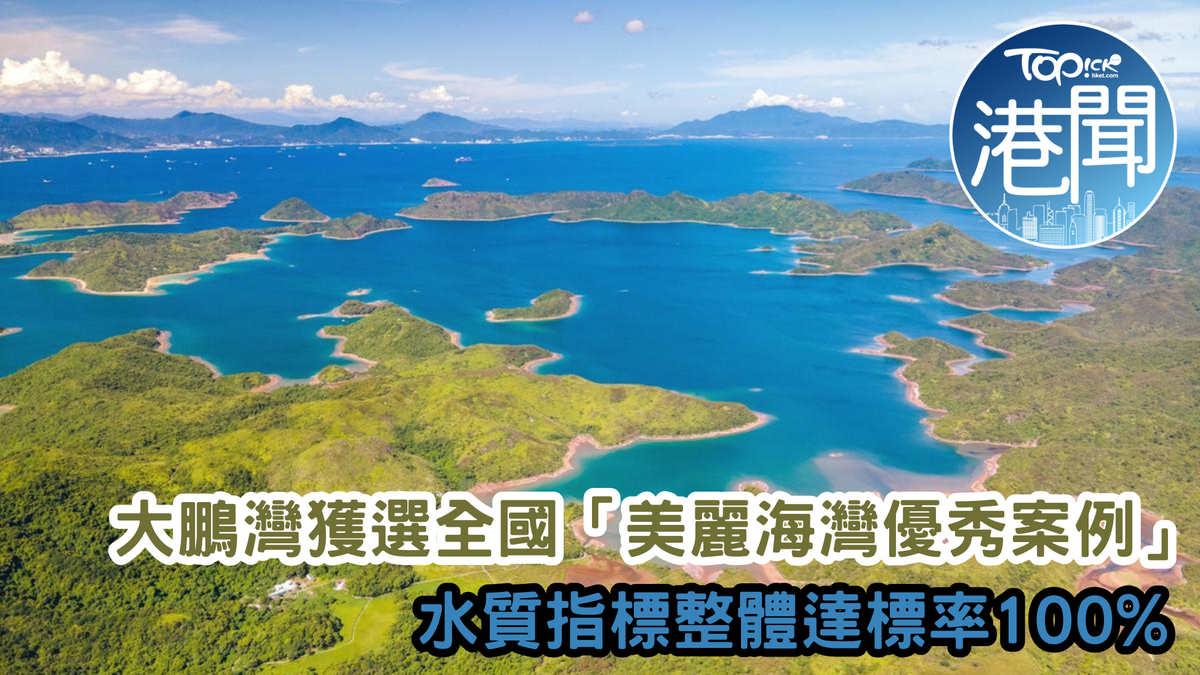 生態保育｜香港首個入選全國美麗海灣 大鵬灣水質達標率達100%獲評水清灘淨