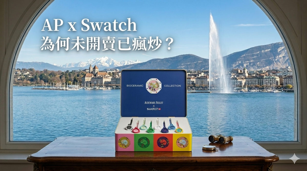 AP x Swatch｜瑞士製錶兩巨頭破天荒合作 憑甚麼未開賣已瘋炒？