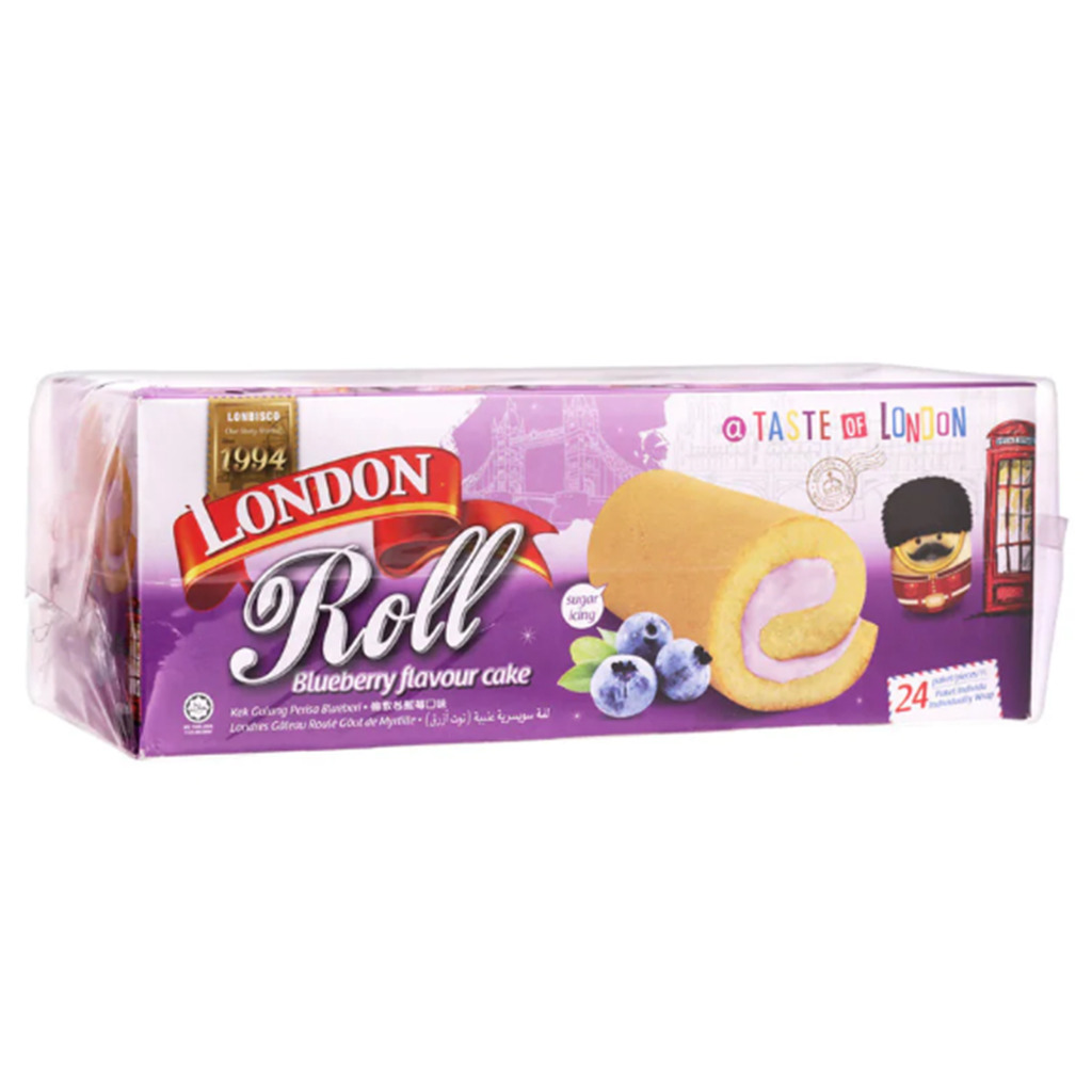London Roll藍莓味瑞士卷